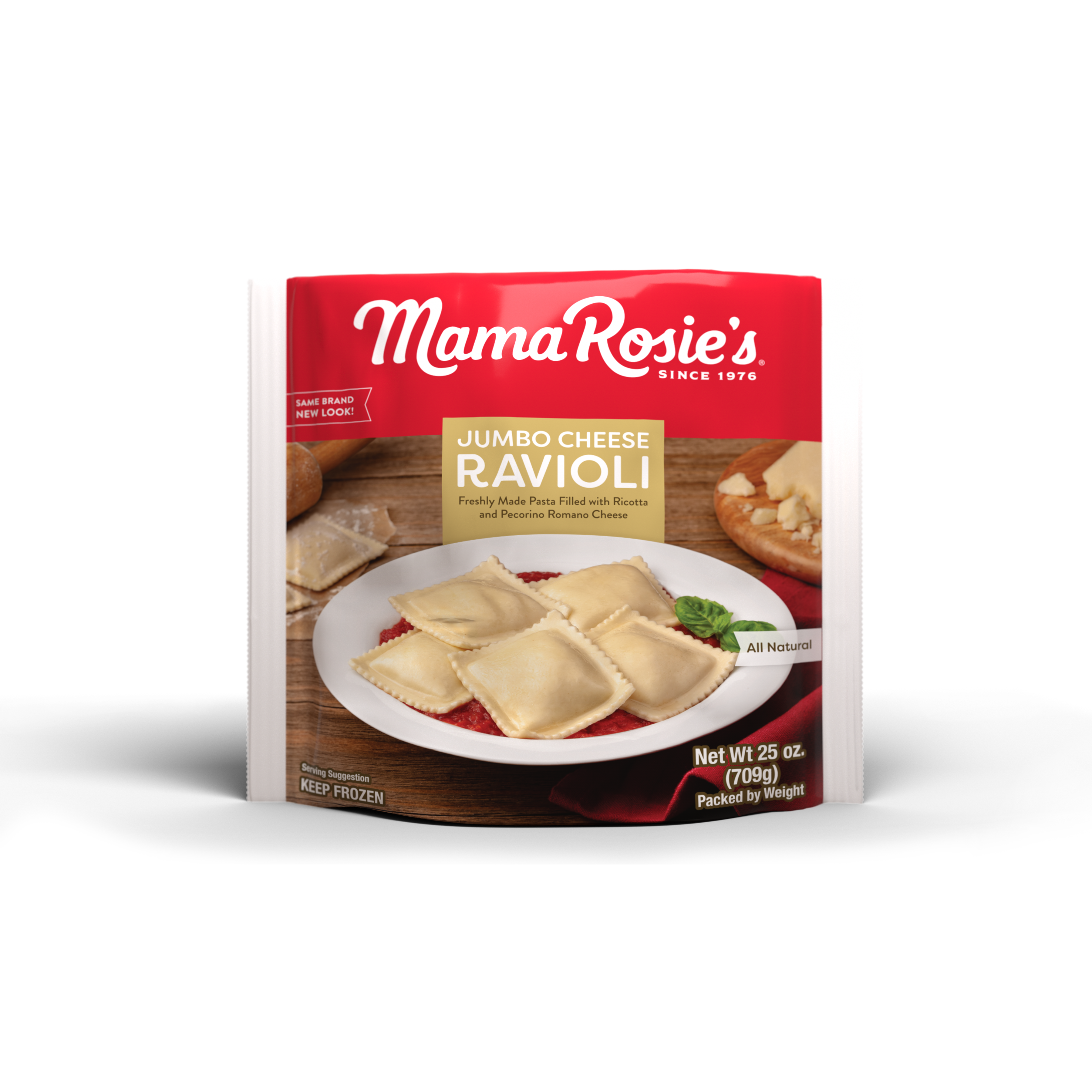 Jumbo Cheese Ravioli - Traditional Pasta Products | Mama Rosie's